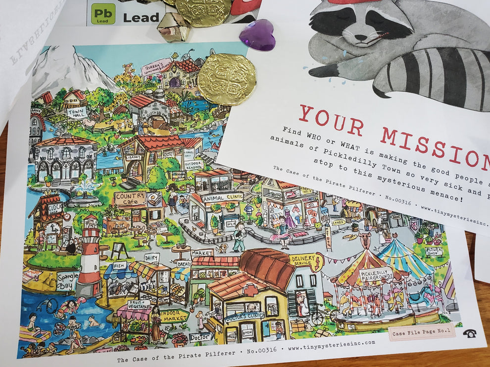 The Case of the Pirate Pilferer | Printable Pirate Detective Mystery f ...