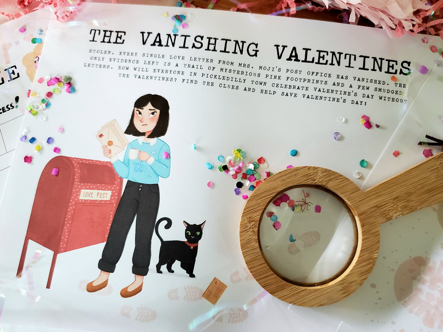 The Vanishing Valentines | Printable Detective Mystery Game for Spy Ki ...
