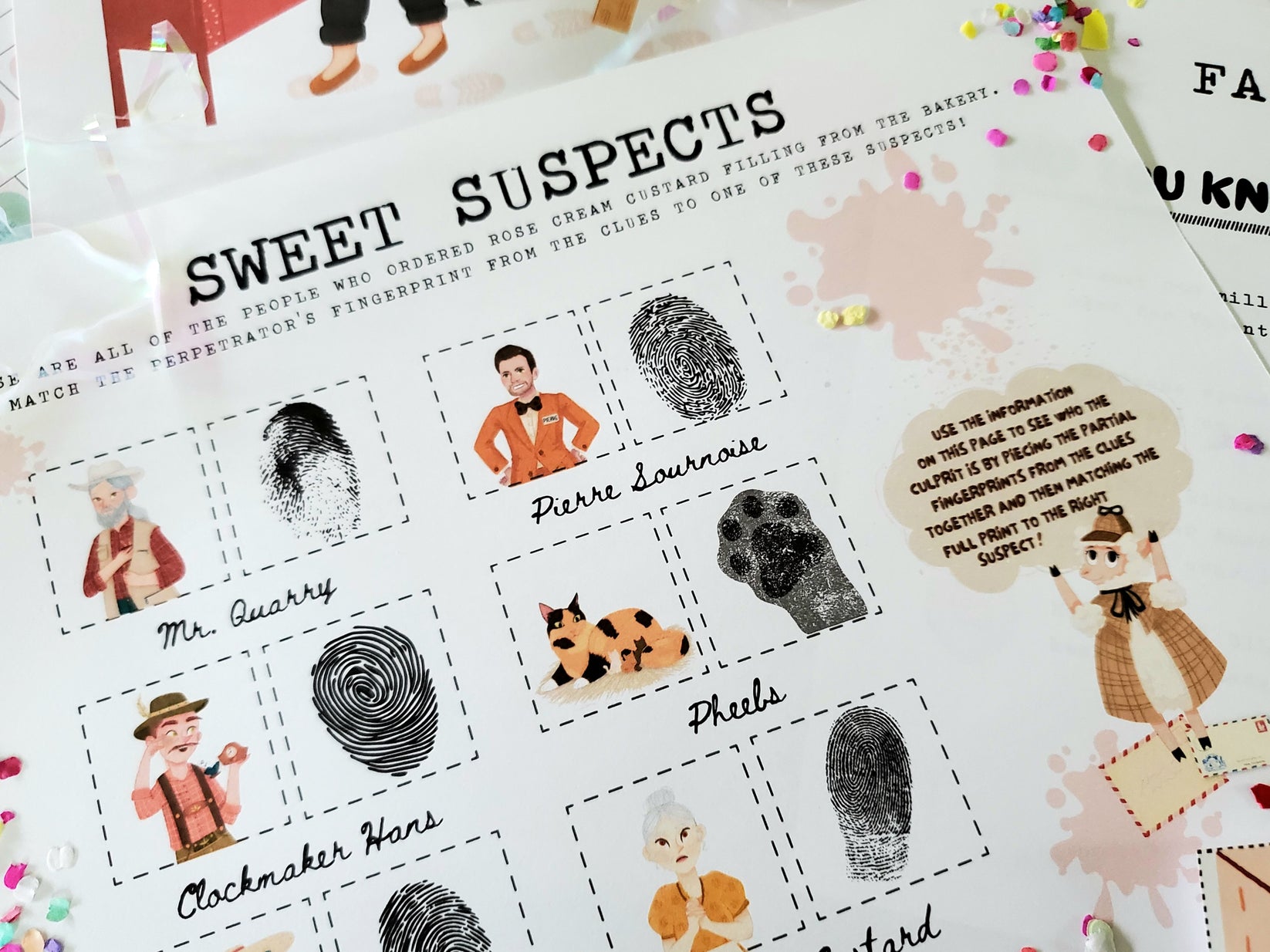 The Vanishing Valentines | Printable Detective Mystery Game for Spy Ki ...